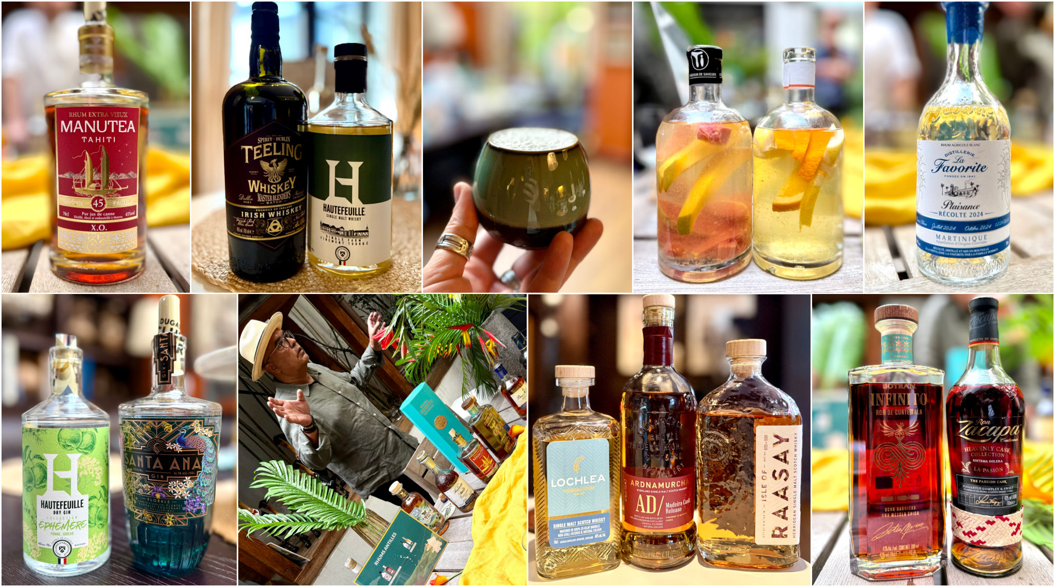 Les rhums de l'homme à la poussette